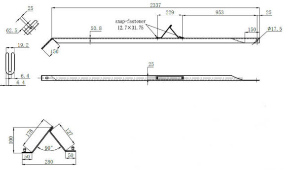 Alley Arm Braces - Shanghai Herrajes Industry Co., Ltd